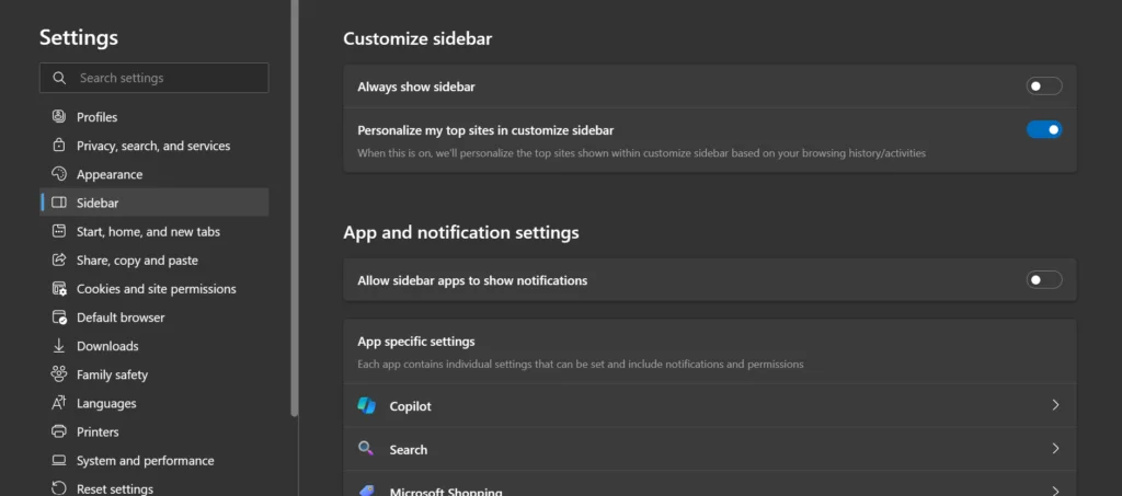 How To Hide the Edge sidebar | All Tech Nerd