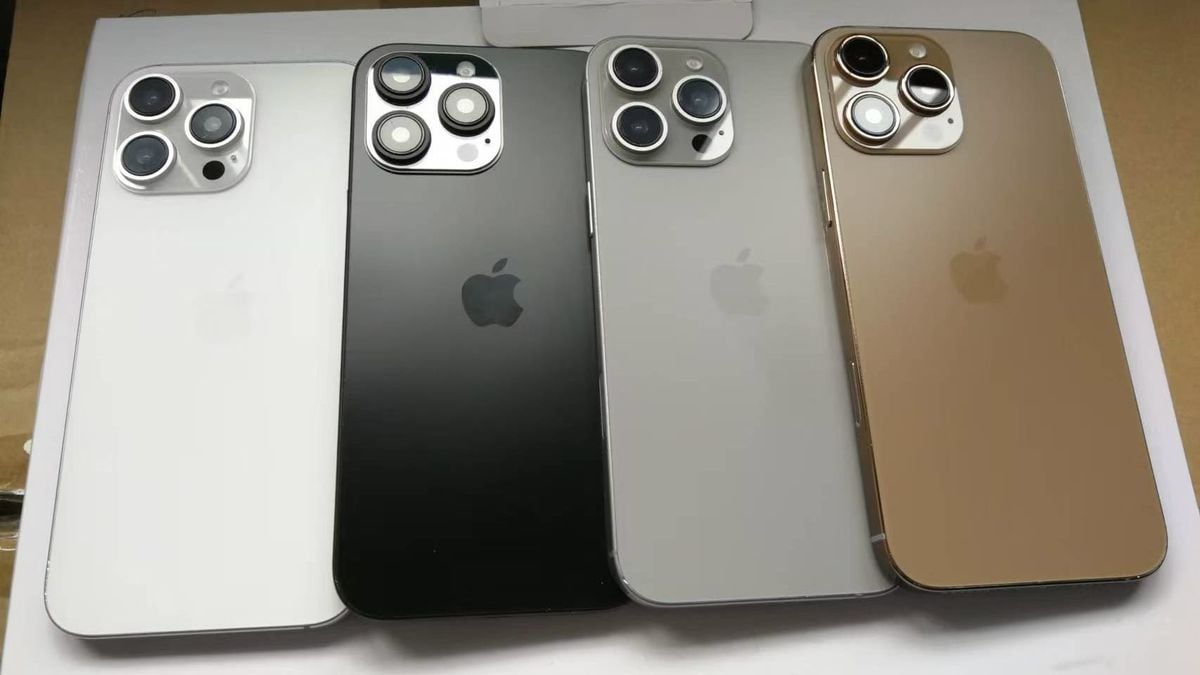 Bronze iPhone 16 Pro leaks in photo of possible prototypes | All Tech Nerd