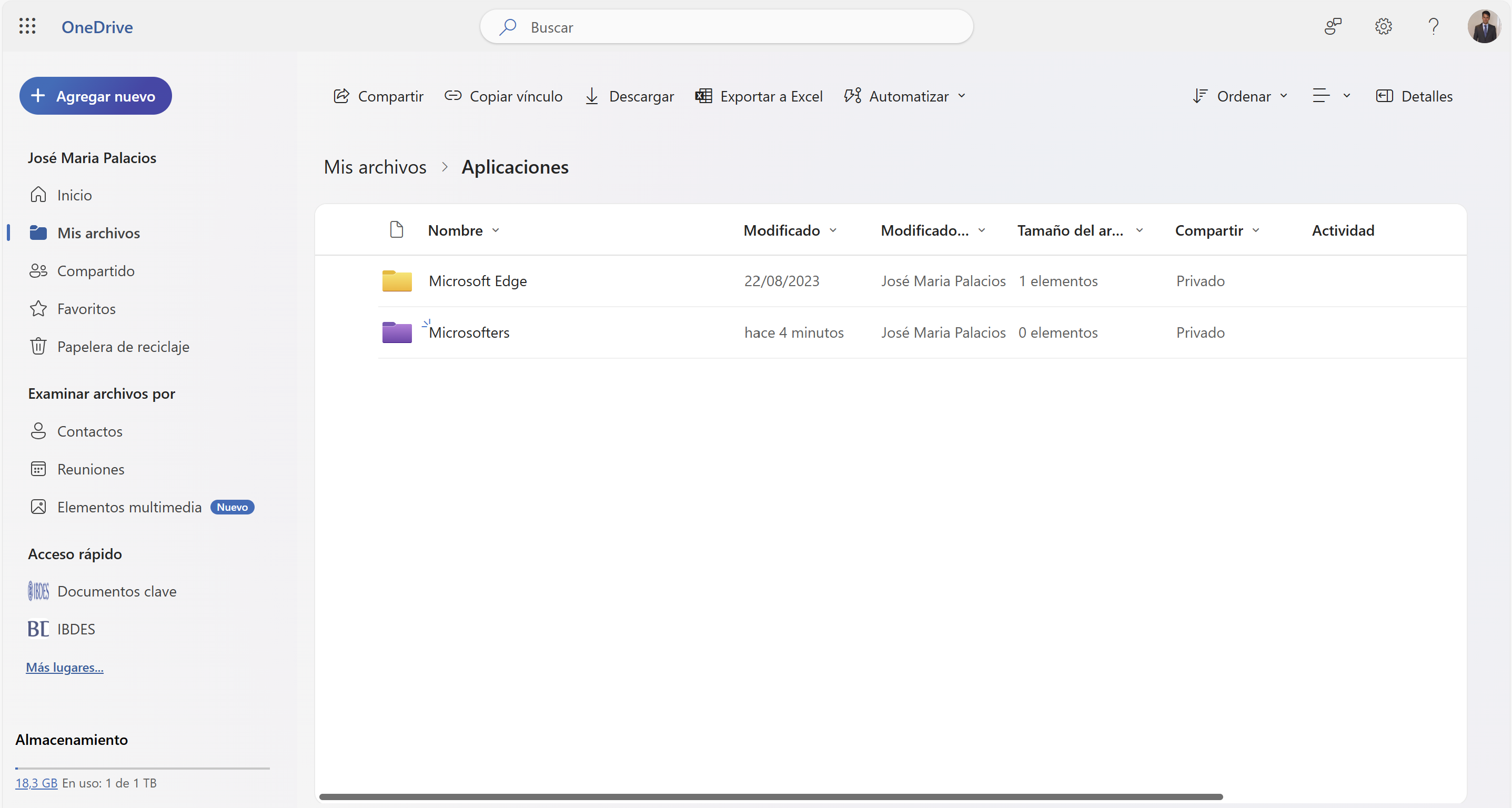 OneDrive is updated and now allows you to change the color of folders ...