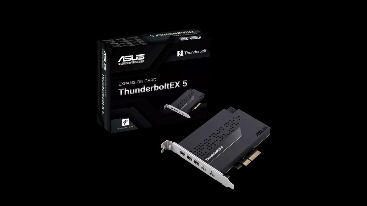 ASUS and Gigabyte launch PCIe 4.0 expansion card with Thunderbolt 5 ...